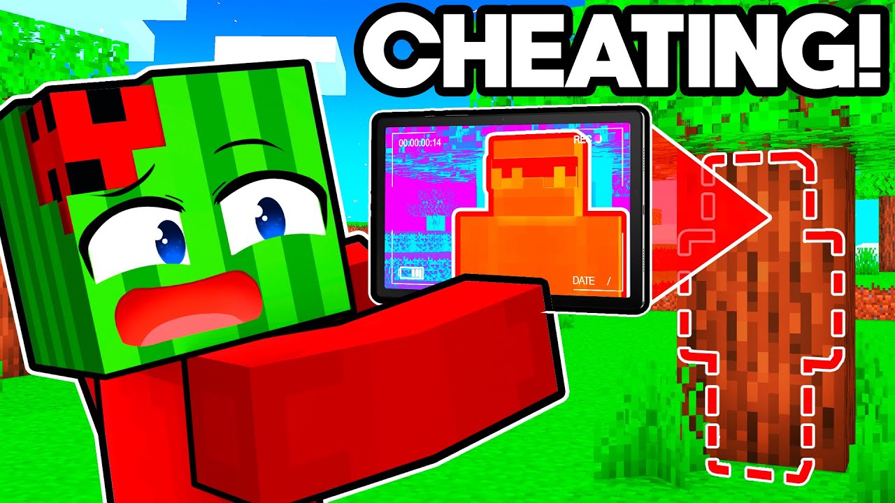 7 Ways To Cheat In Minecraft Hide And Seek Minecraft Videos 0459