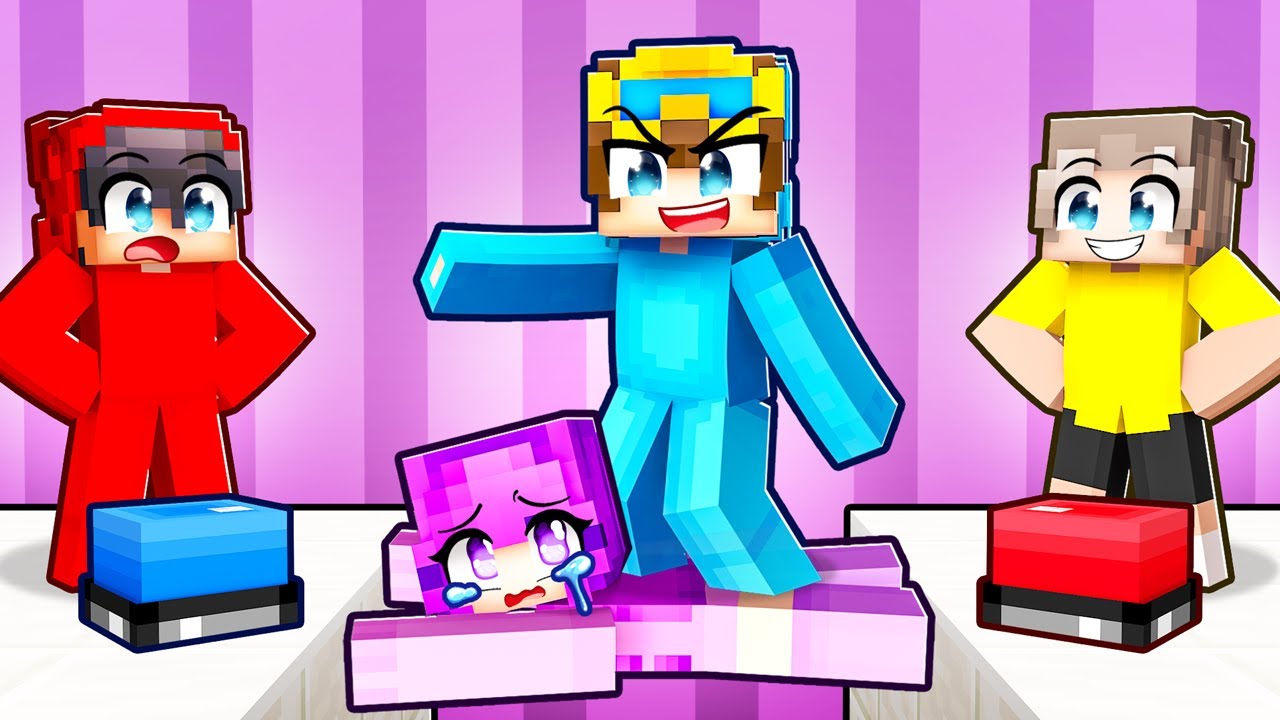 Can We Beat 4 PLAYER TEAMWORK PUZZLES In Minecraft?! - Minecraft videos