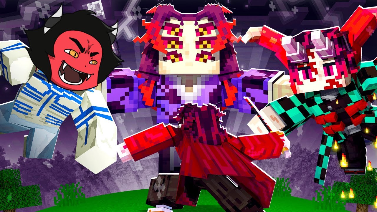 Can Yoriichi Solo EVERY Demon Slayer Boss in Minecraft? - Minecraft videos