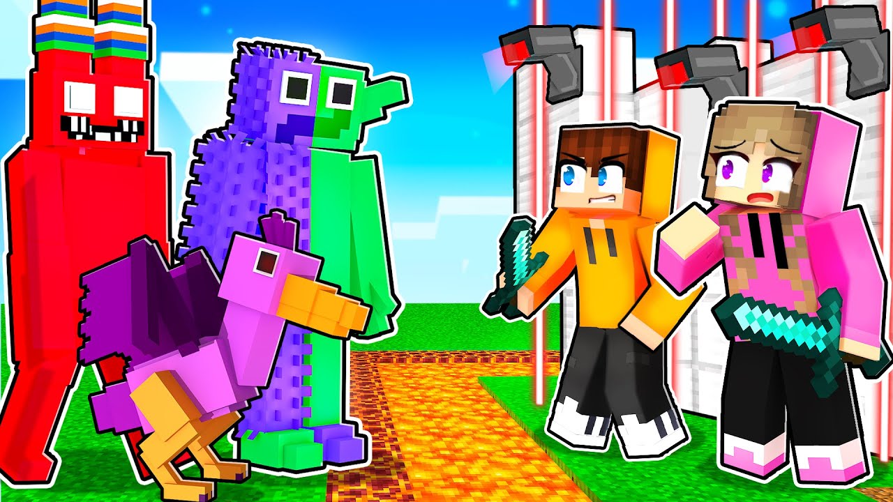 GARTEN OF BANBAN 6 vs MOST SECURE HOUSE in Minecraft - Minecraft videos