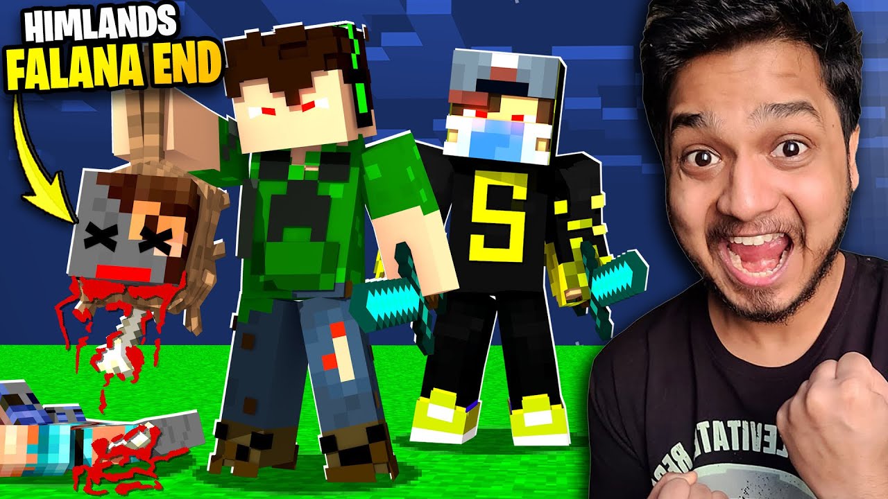 HIMLANDS GANG ENDED FALANA FOREVER - Minecraft Himlands Day 72 (S3 E8 ...