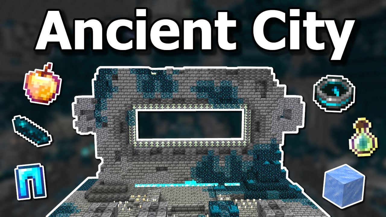 How to Find and Raid Ancient Cities in Minecraft 1.20 - Minecraft videos
