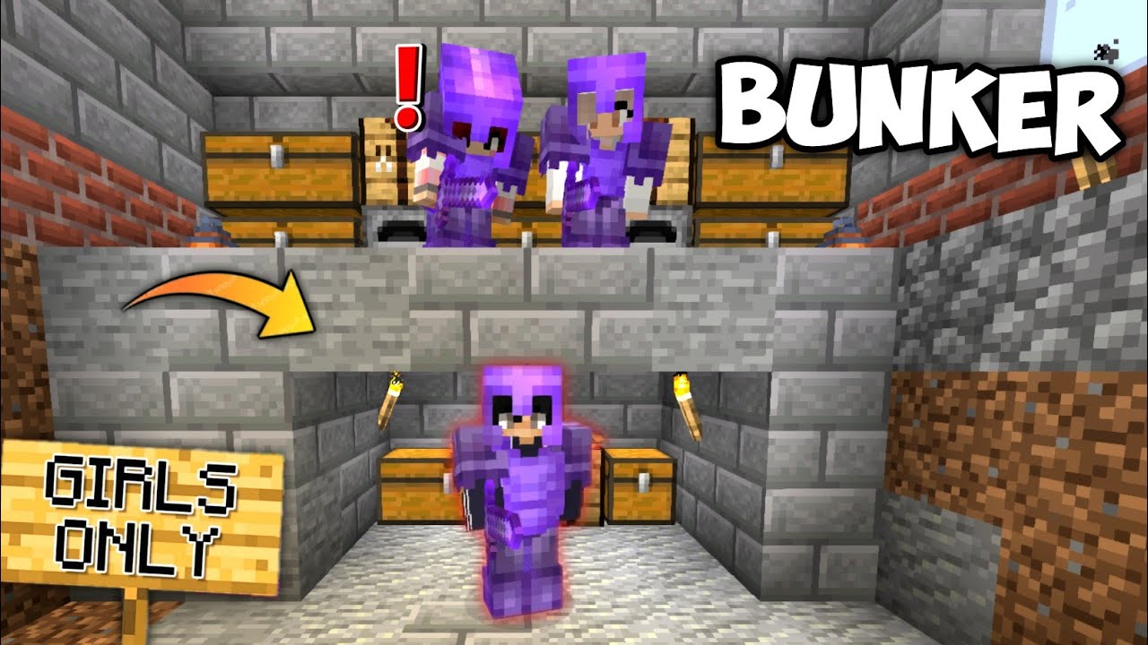 I Went UNDERCOVER on a GIRLS ONLY Minecraft Server || Part 2 ...