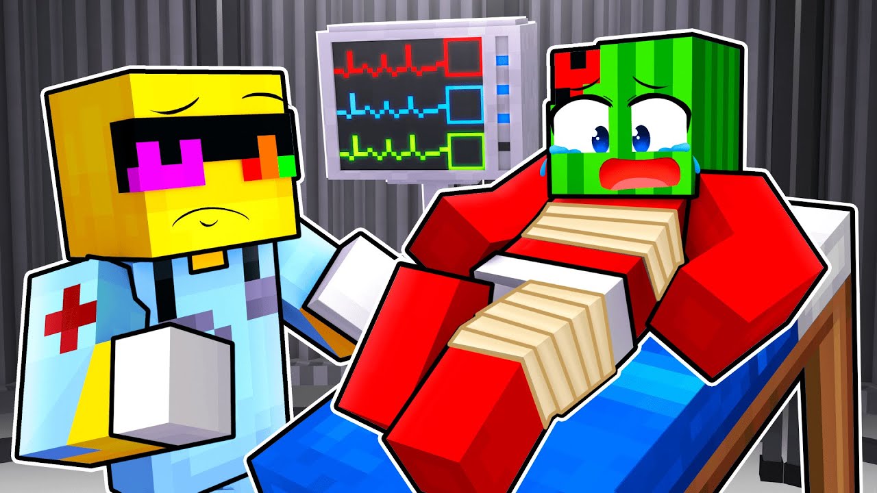 Melon Needs SURGERY In Minecraft! - Minecraft videos