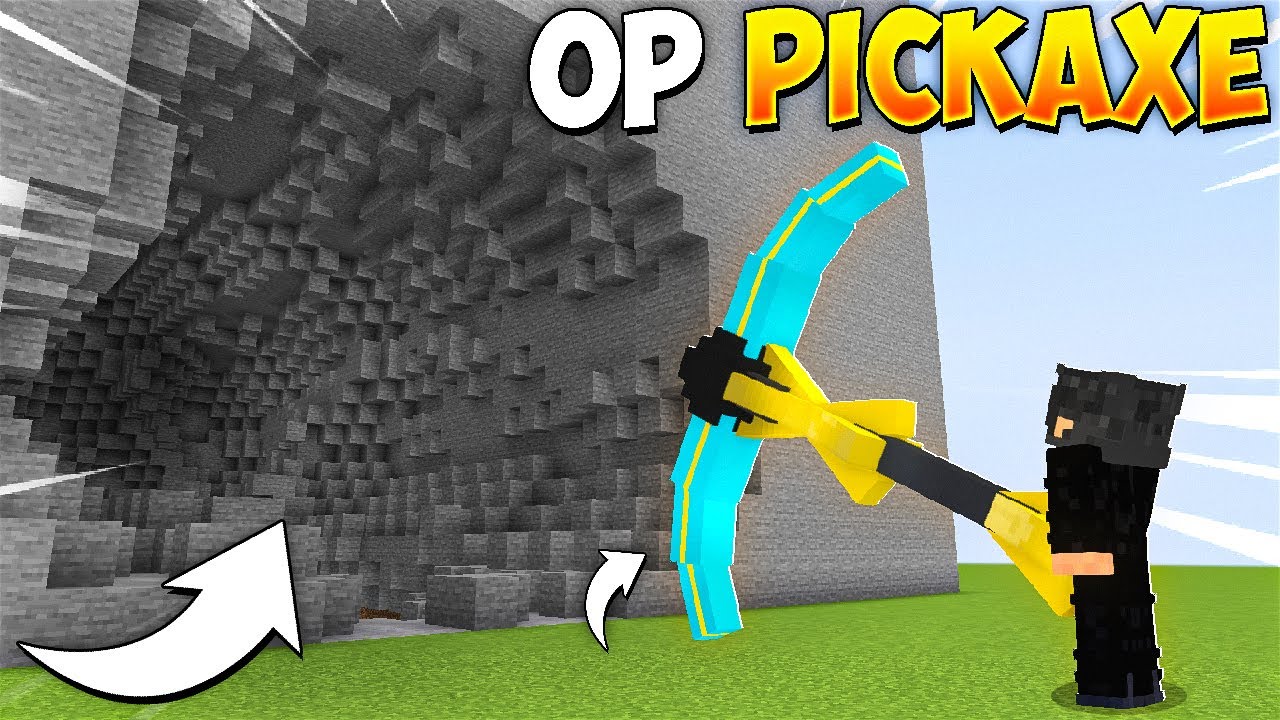 Minecraft But I Can Buy New Pickaxes... - Minecraft videos
