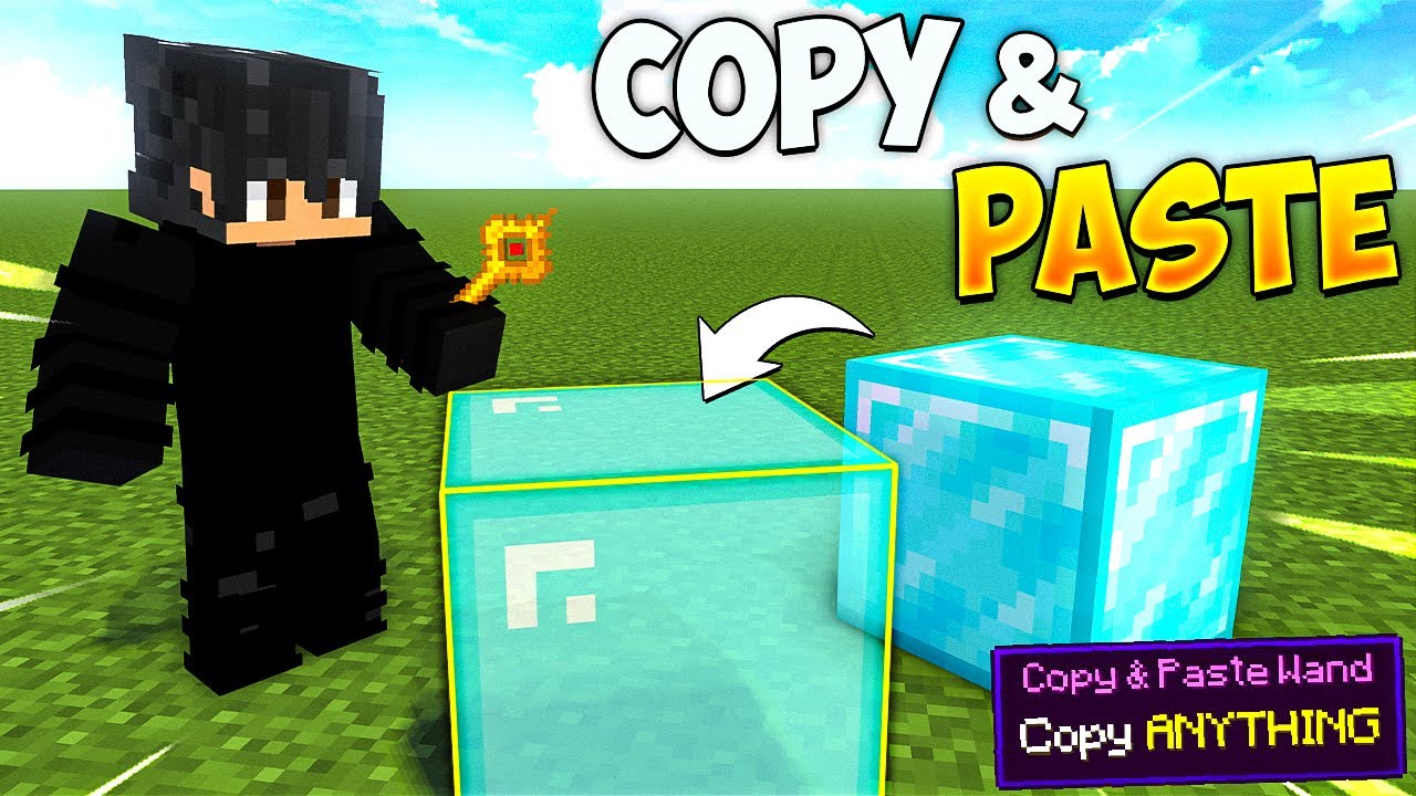Minecraft But I Can COPY and PASTE Anything! - Minecraft videos