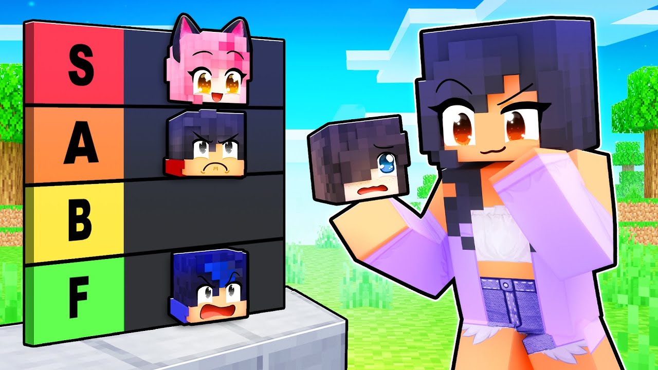 Minecraft But I RATE MY FRIENDS! - Minecraft videos