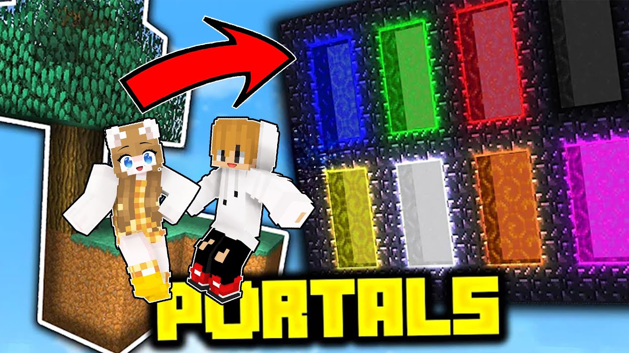 Minecraft: TRAPPED IN DIMENSIONS!!! - Minecraft videos