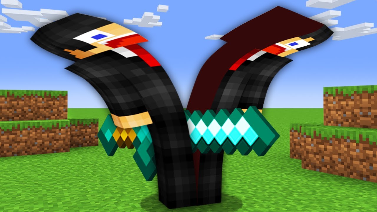 Minecraft but You Can Split Anything... - Minecraft videos