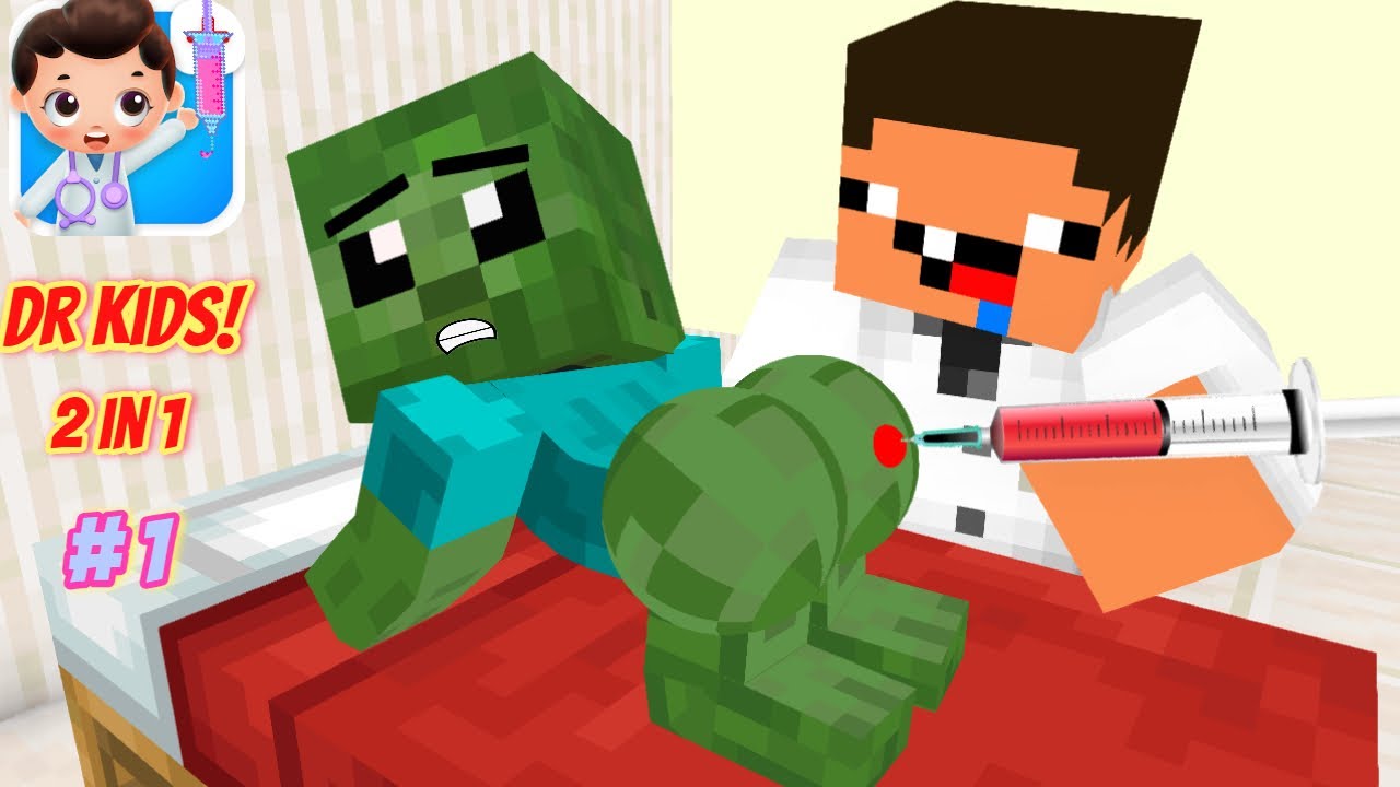 Monster School: Dr. Noob + Dr. Duck (Part 1) - Minecraft Animation - Minecraft videos