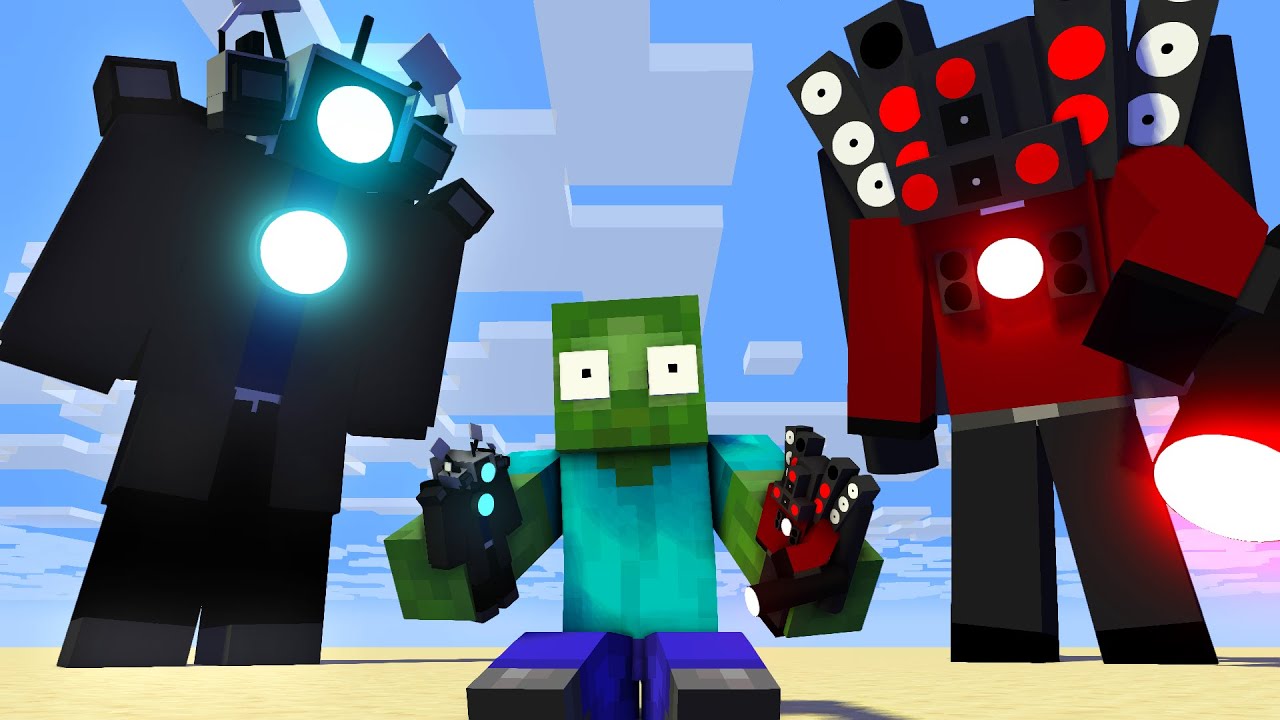 Monster School : SKIBIDI TOILET MINI TITAN SPEAKERMAN AND CAMERAMAN ...