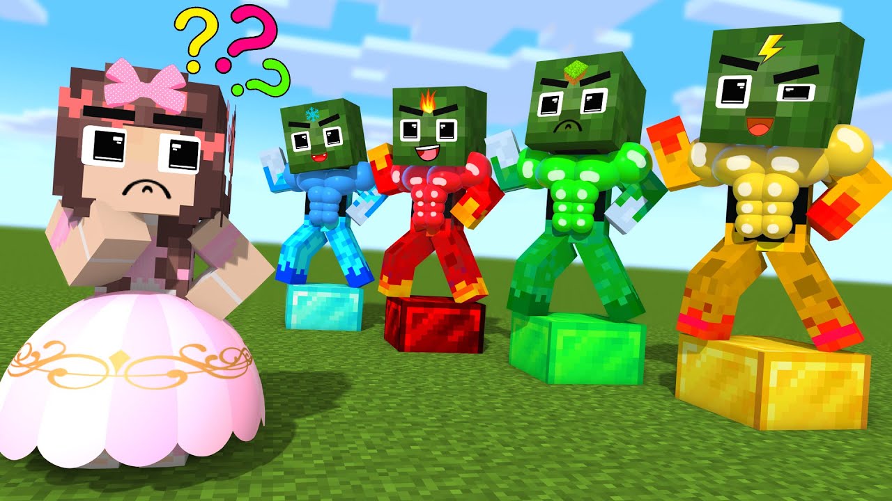 Monster School : Zombie Girl Love Story - Minecraft Animation ...