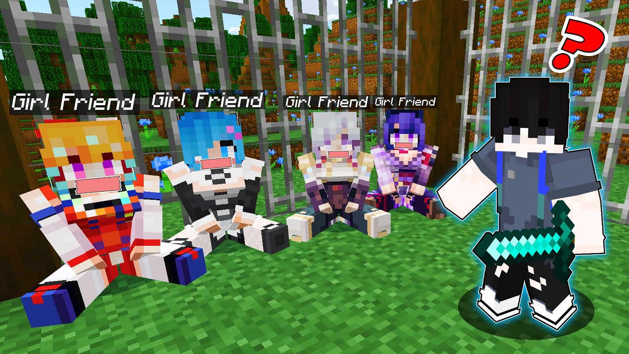 My GIRLFRIENDS are in DANGER in Minecraft PE | OMO City - Minecraft videos