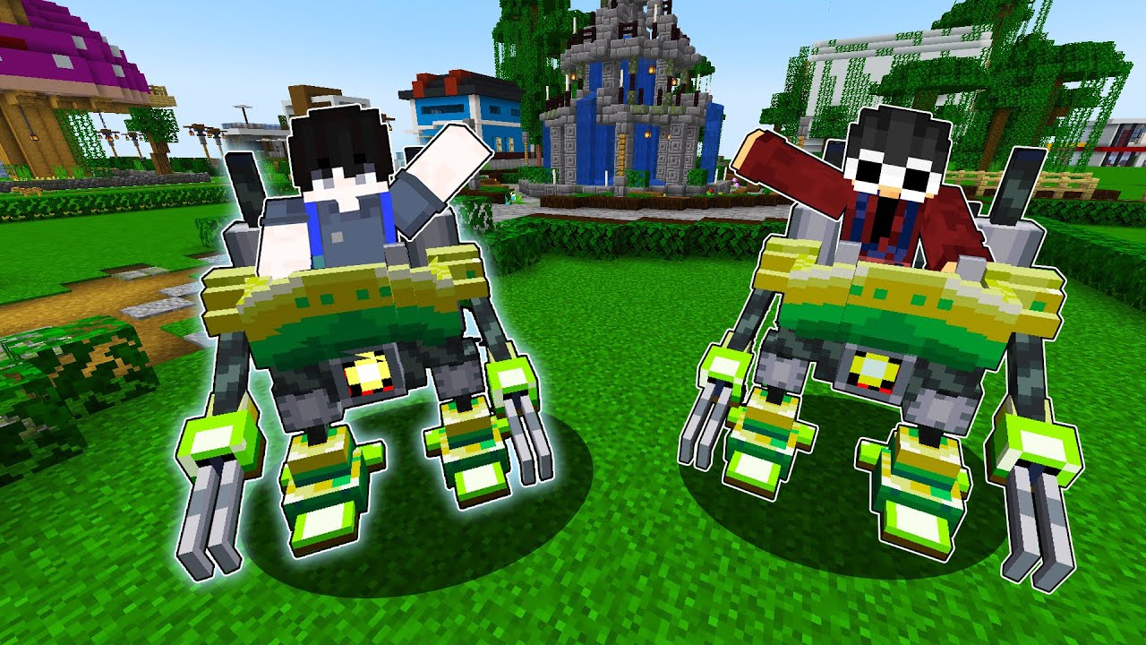 My New MECH INVENTION in Minecraft | OMO City - Minecraft videos