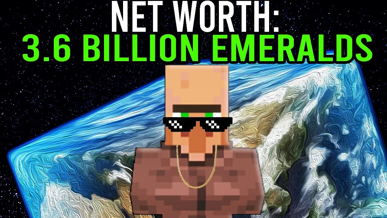 The Richest Villager in Minecraft - Minecraft videos