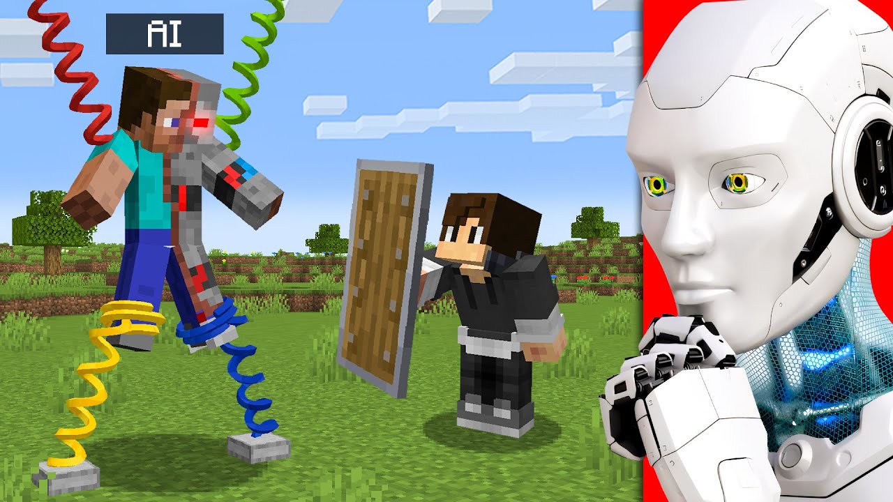 Using AI to TEST My Friends in Minecraft - Minecraft videos