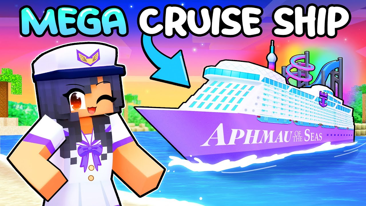 World's BIGGEST CRUISE SHIP in Minecraft! - Minecraft videos