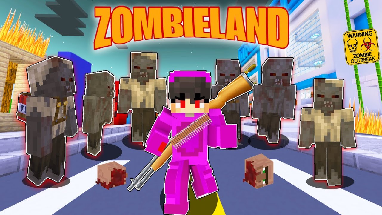 ZOMBIE LAND: WALKING OF THE DEAD in OMOCITY | Minecraft | TAGALOG ...