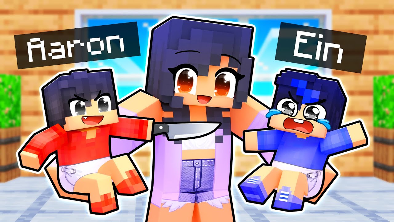 Aphmau becomes a MOM in Minecraft!? - Minecraft videos