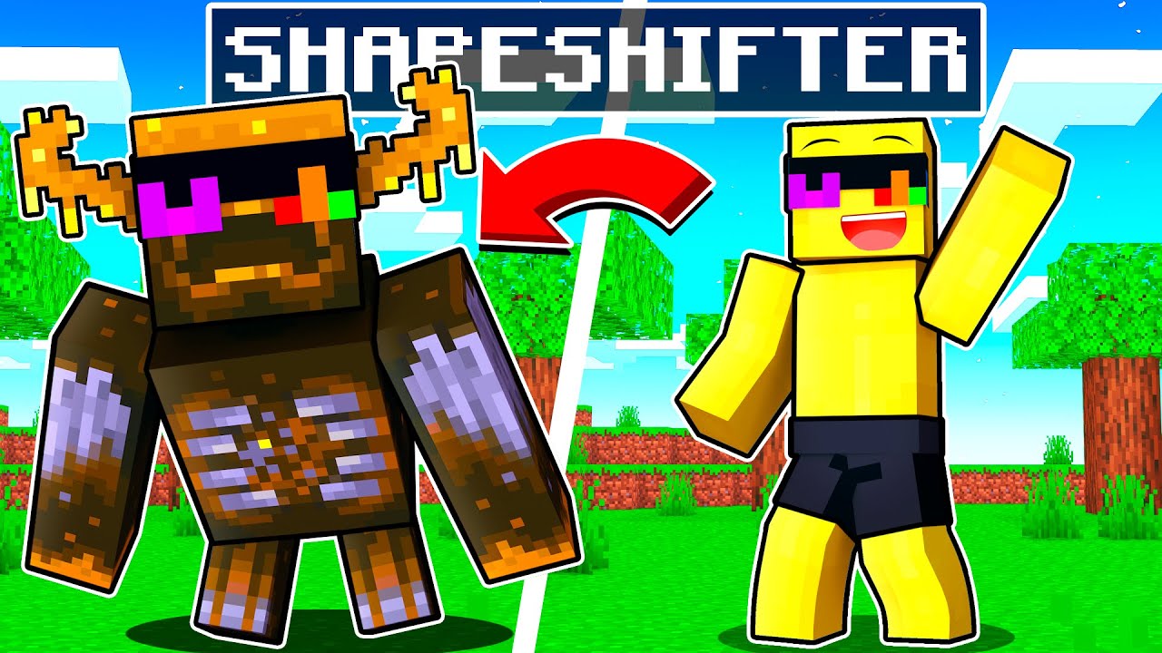 Becoming A HELPFUL Shapeshifter In Minecraft! - Minecraft videos