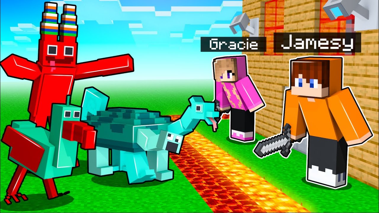 Garten of Banban 3 VS The Most Secure House In Minecraft! - Minecraft ...