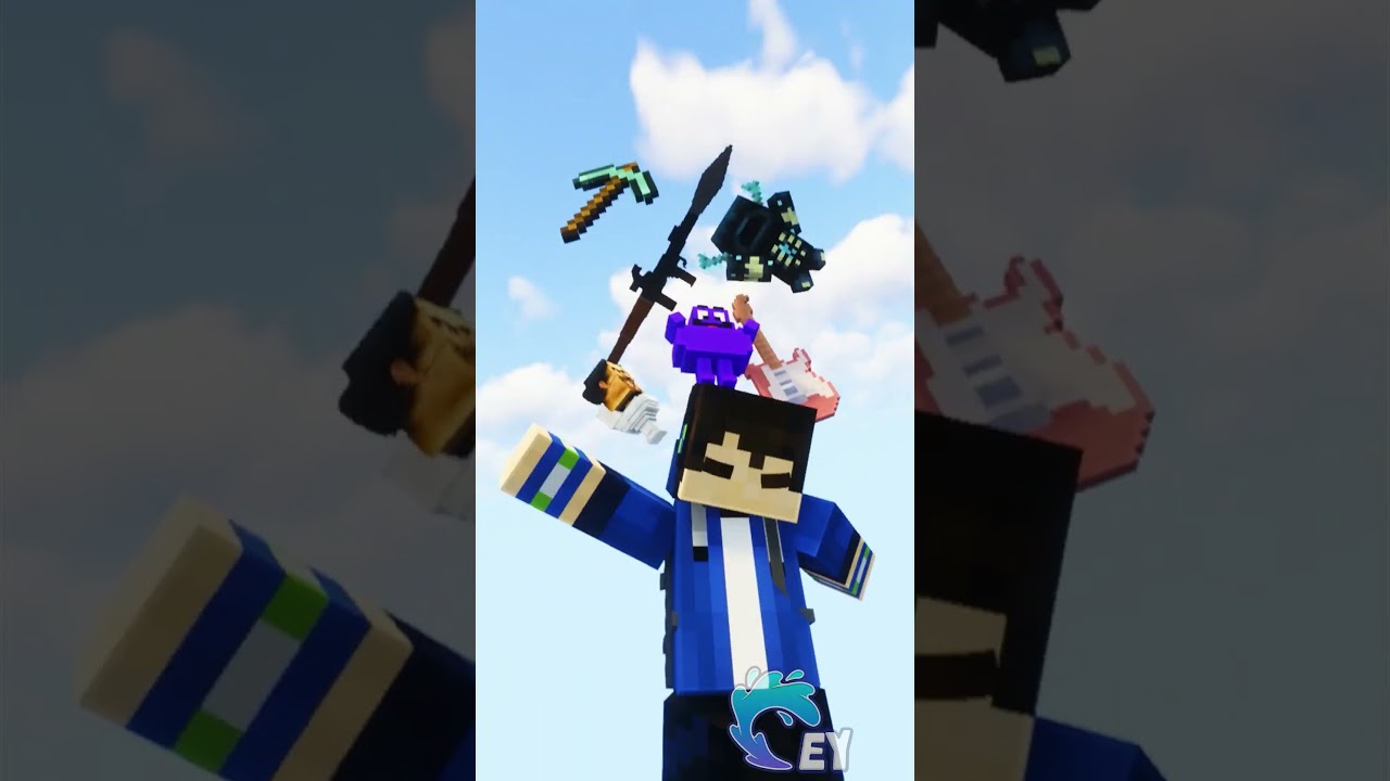 Going Skydiving in Minecraft! - Minecraft videos