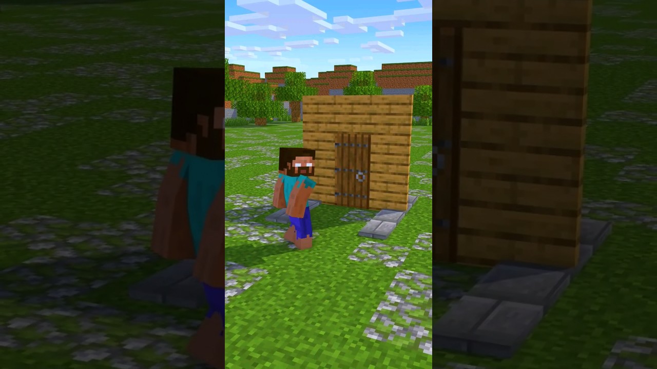 HELP Herobrine Kick Door (Bones - Imagine Dragons) #herobrine # ...