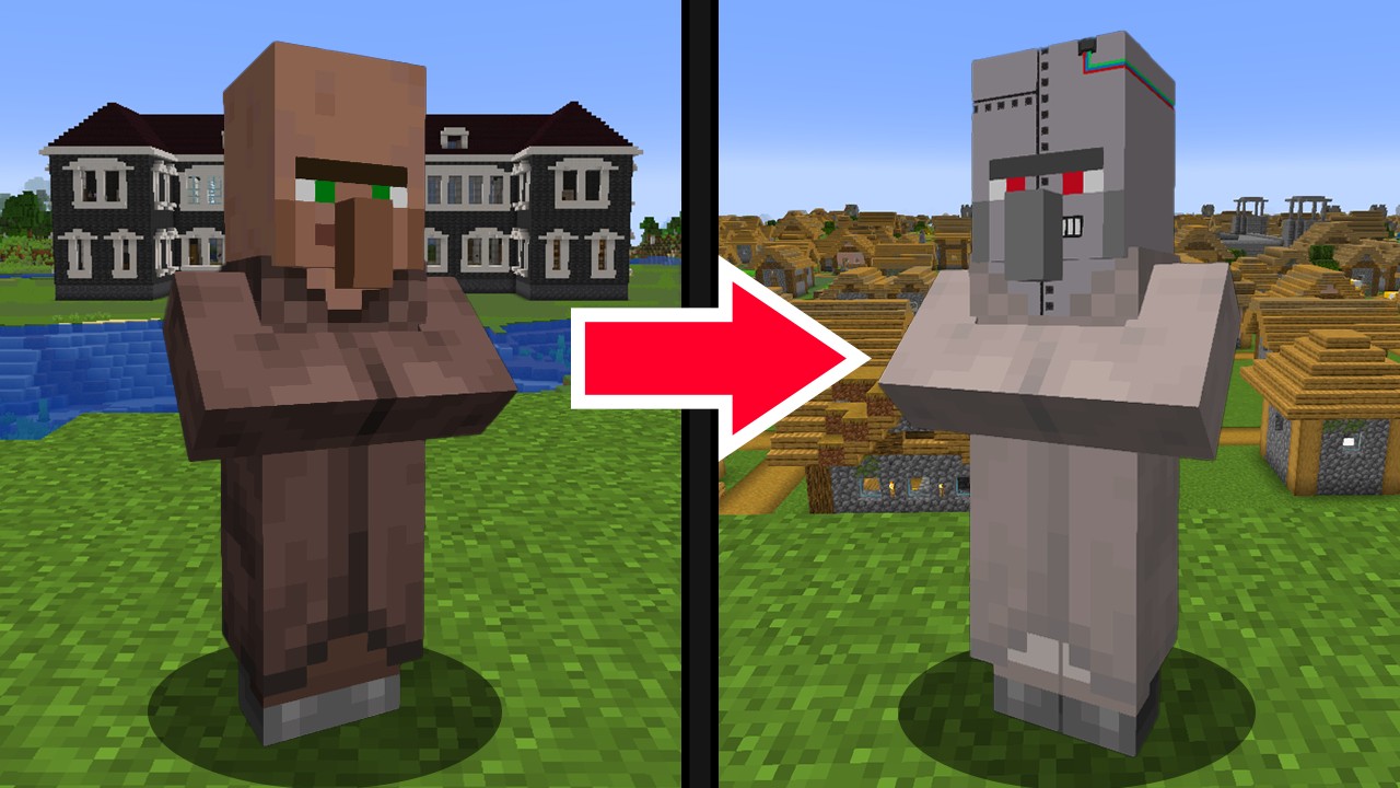 I Added AI Villagers To Minecraft... - Minecraft videos