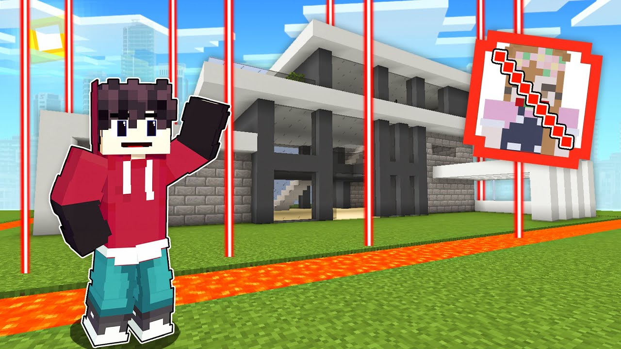 I Built a LYN PROOF House in Minecraft! - Minecraft videos