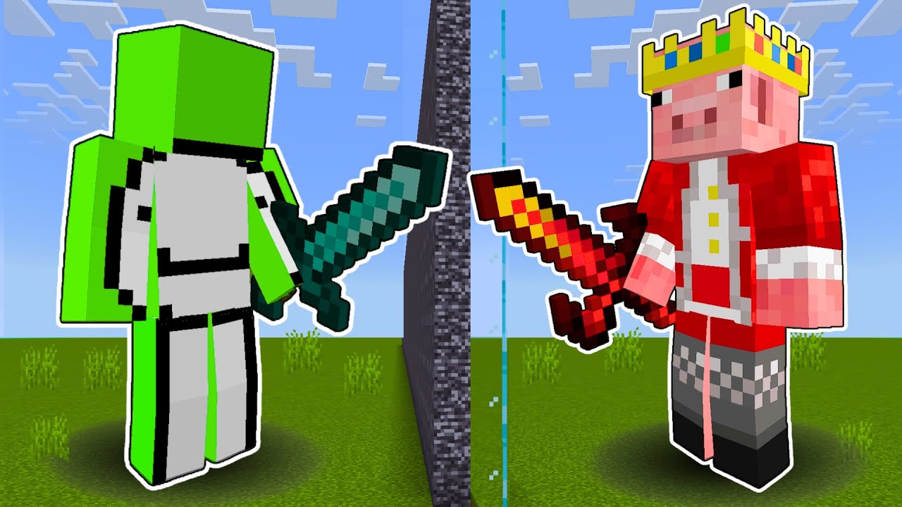I Cheated in a DREAM Mob Battle || Minecraft PE - Minecraft videos