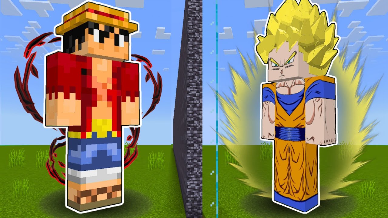 I Cheated in a SUPER LUFFY Mob Battle || Minecraft PE - Minecraft videos