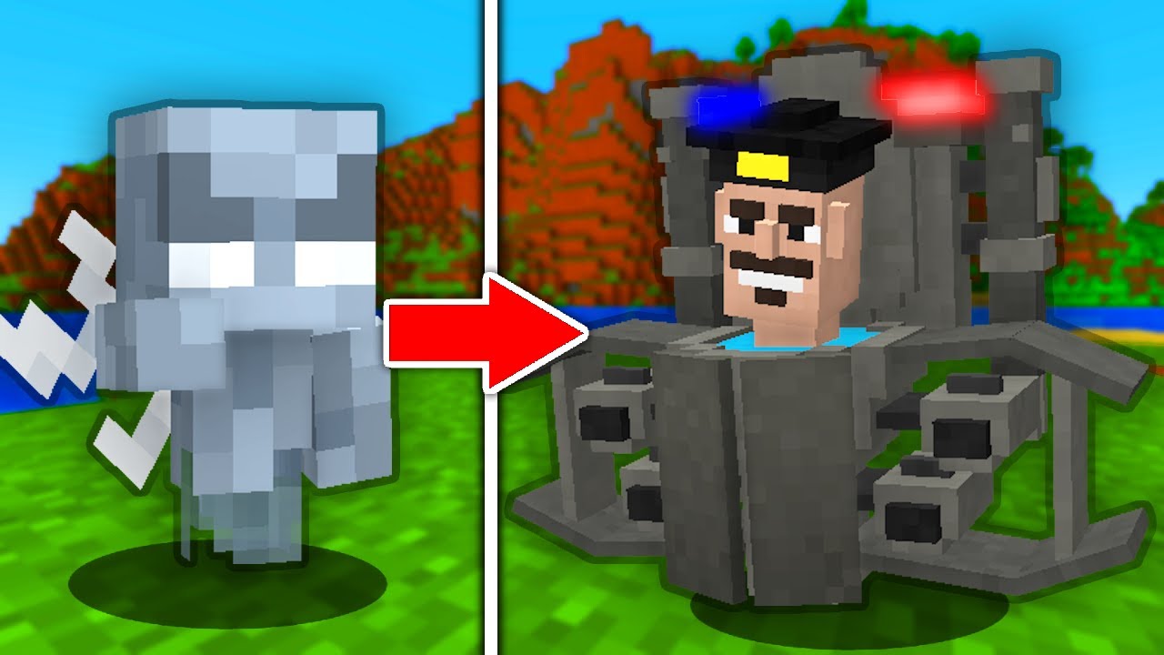 I remade every mob into Skibidi Toilet in Minecraft (Parts 1-5 ...