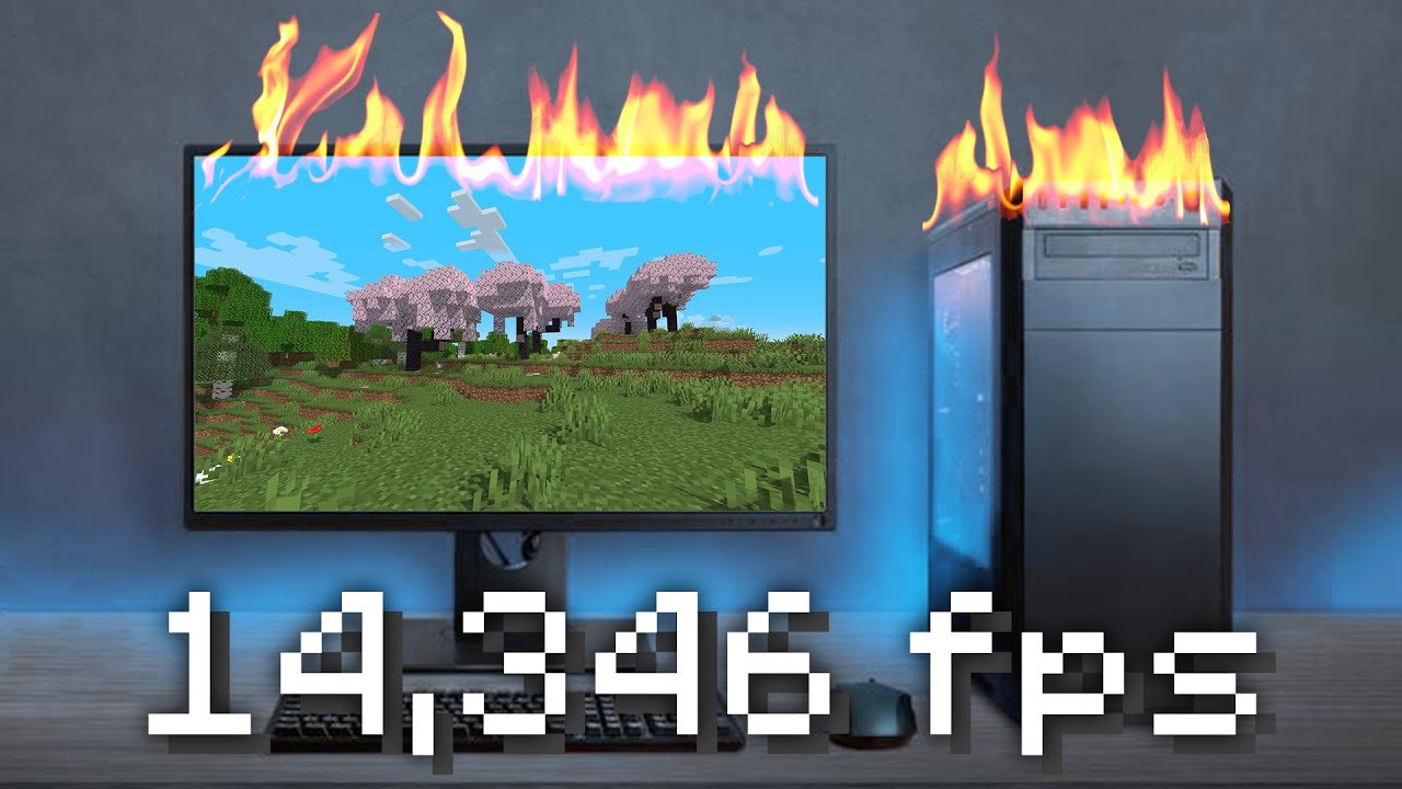 I set the Minecraft FPS world record. - Minecraft videos