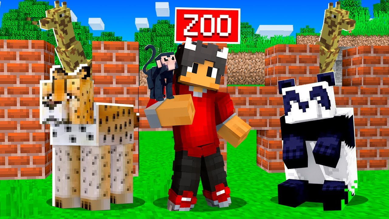 Jeg Bygger Min Egen ZOO I Minecraft! - Minecraft videos