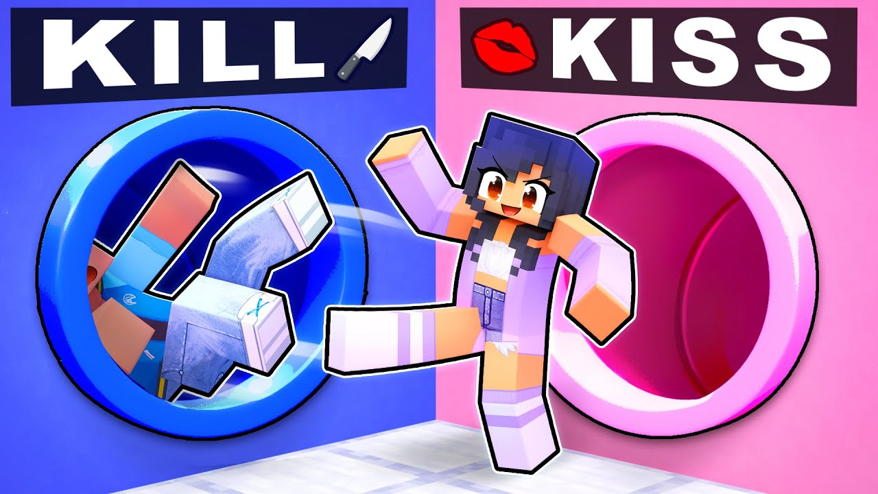 KISS or KILL in Minecraft Slides! - Minecraft videos