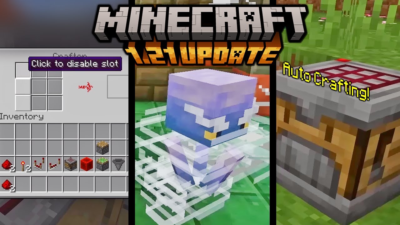 Minecraft 1.21 Update - Automatic Crafting, Breeze Boss Mob, Trial ...
