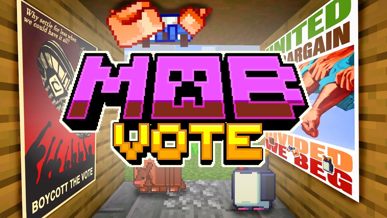 Minecraft Mob Vote in a Nutshell - Minecraft videos