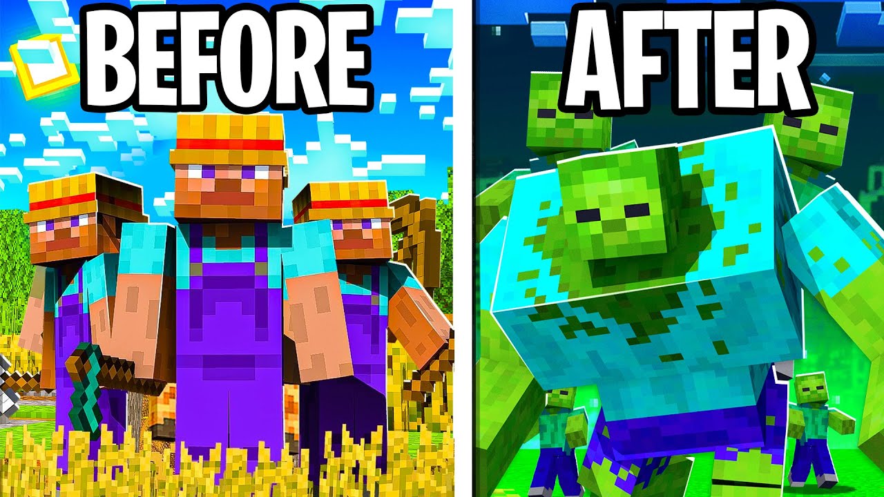 Minecraft Players Simulate a Zombie Apocalypse... - Minecraft videos