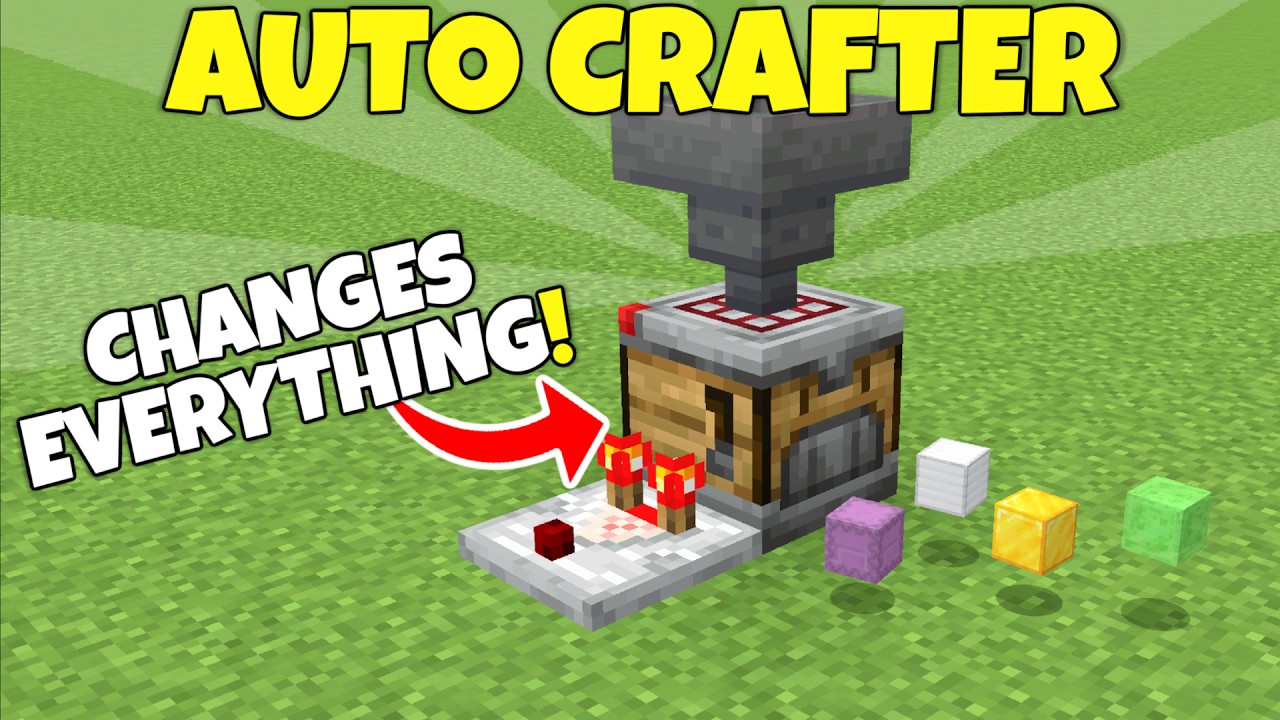Mojang Released AUTO CRAFTERS! Why Do They Matter? Minecraft 1.21 ...
