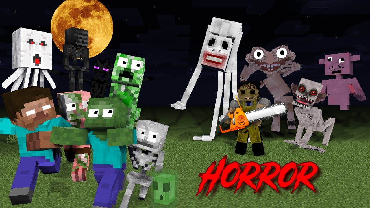 Monster School : All Horror Challenge Season 4 - Minecraft Animation ...