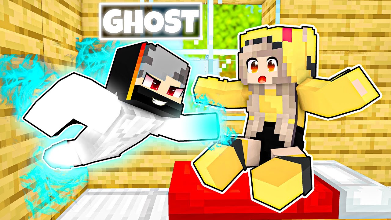 Playing Minecraft as a PROTECTIVE Ghost! (Hindi) - Minecraft videos