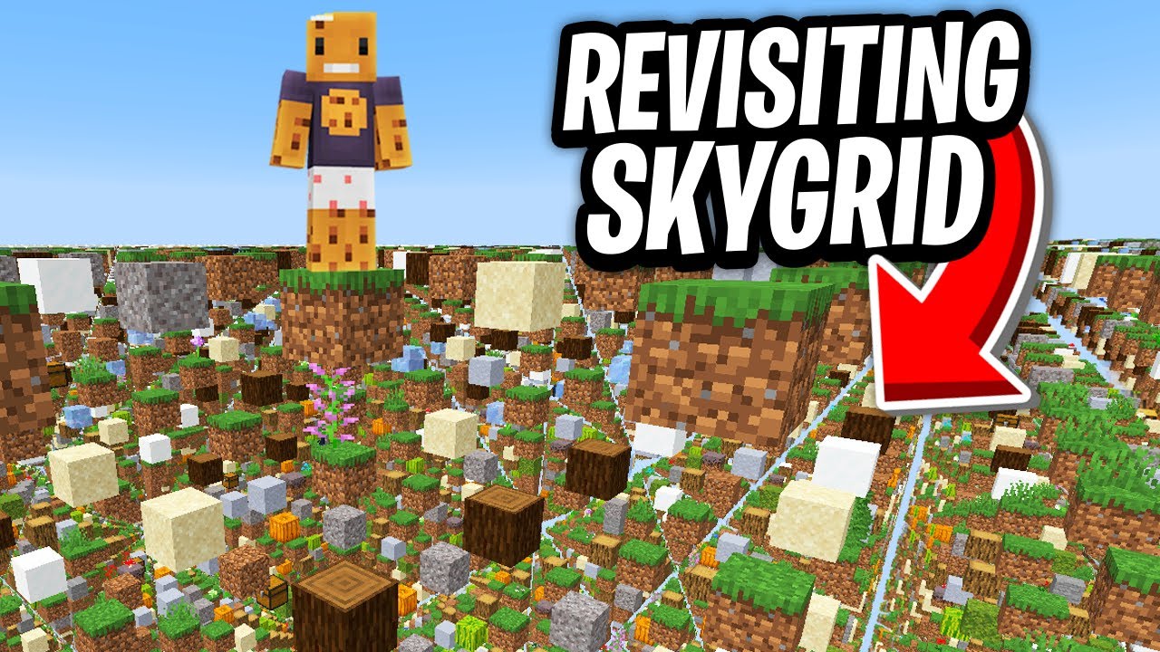 Revisiting SKYGRID in Minecraft - 11 Years Later - Minecraft videos