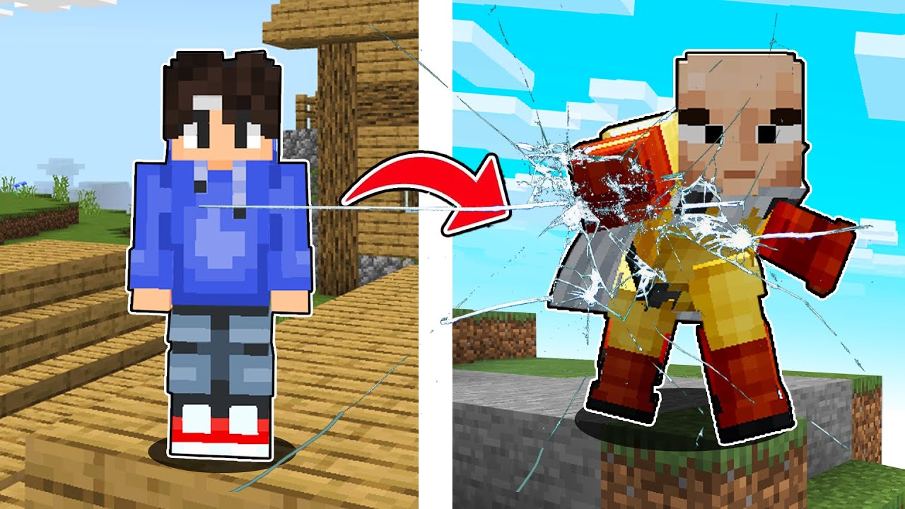 STRONGEST PUNCH in Minecraft - Minecraft videos