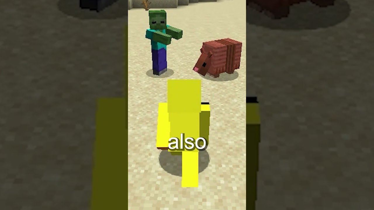 Secrets Behind The New Armadillo Mob In Minecraft - Minecraft videos