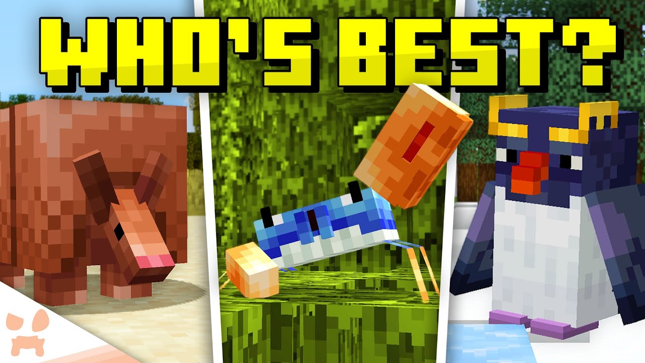 TESTING THE MINECRAFT 1.21 MOB VOTE MOBS! - Minecraft videos