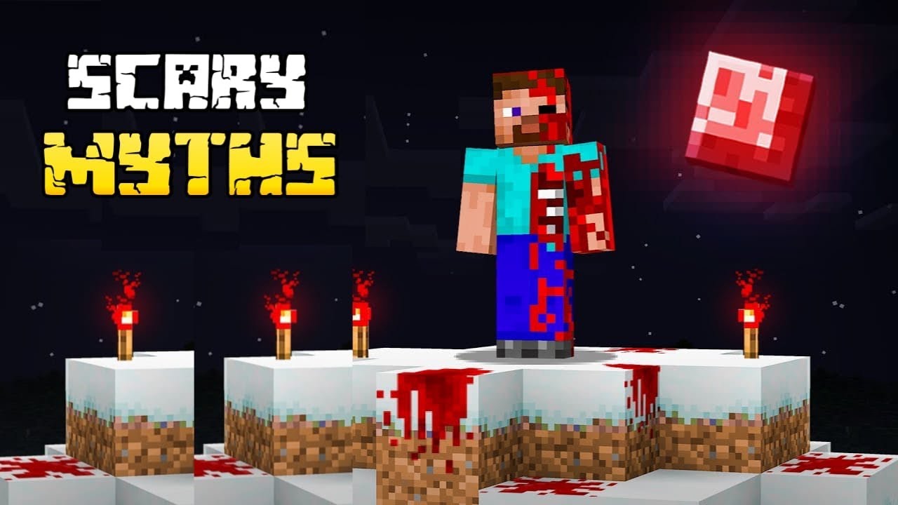 Testing Minecraft Scary Myths That is Actual Real !!! - Minecraft videos