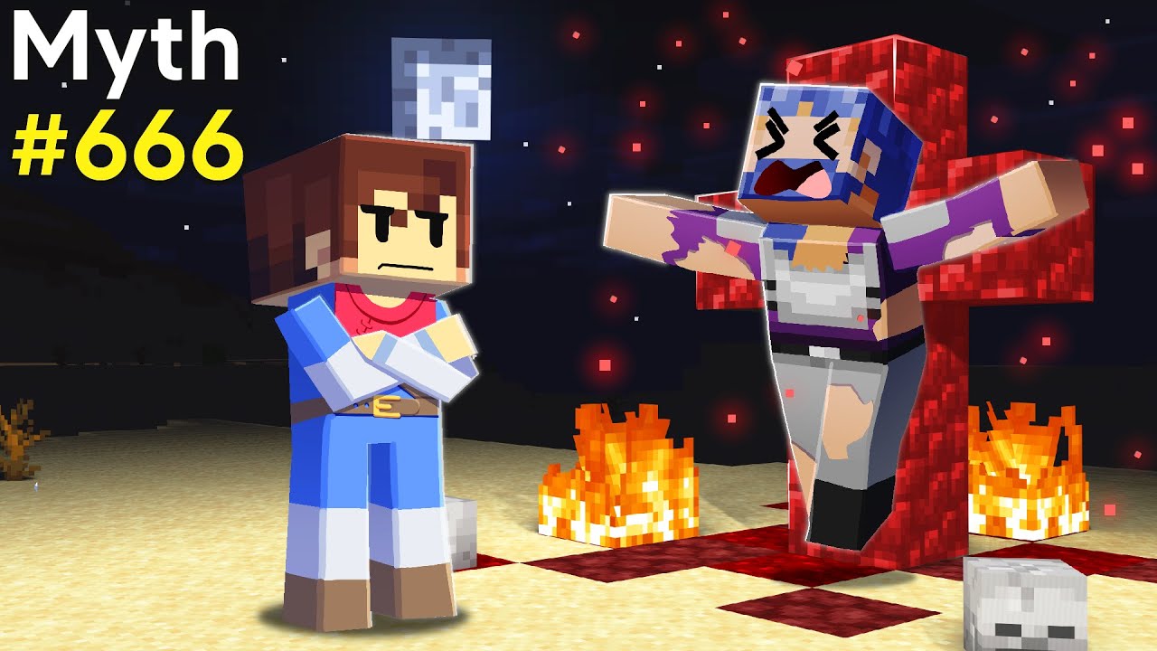 Testing Minecraft's Most SCARY MYTHS on my Friends! - Minecraft videos