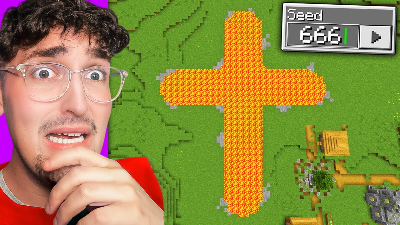 Testing Scary Minecraft Seeds that Haunt You - Minecraft videos