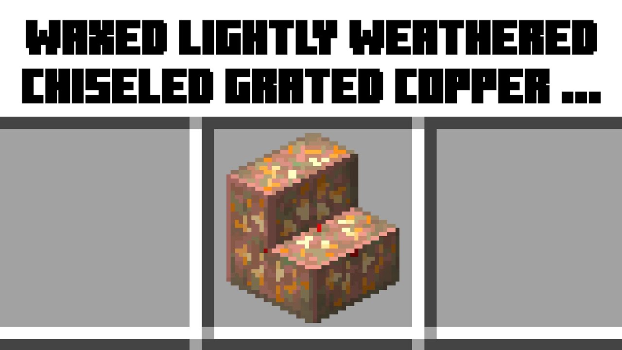 The new longest Minecraft block name! (1.21 update) - Minecraft videos