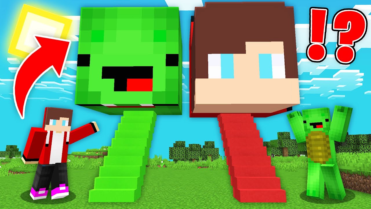 WHICH HEAD WILL YOU CHOOSE? JJ And Mikey CHOOSE The HEADS in Minecraft ...